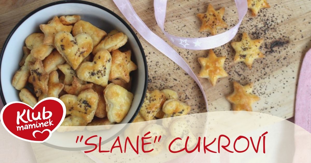 "Slané" cukroví - Klub maminek
