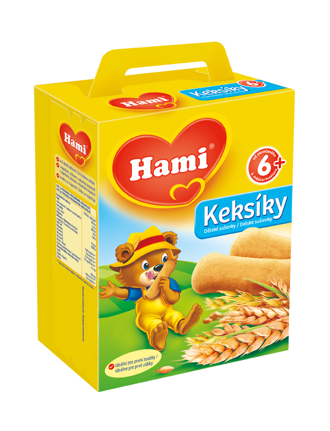 Keksíky Hami: sušenky pro děti od uk. 6. měsíce - Klub maminek